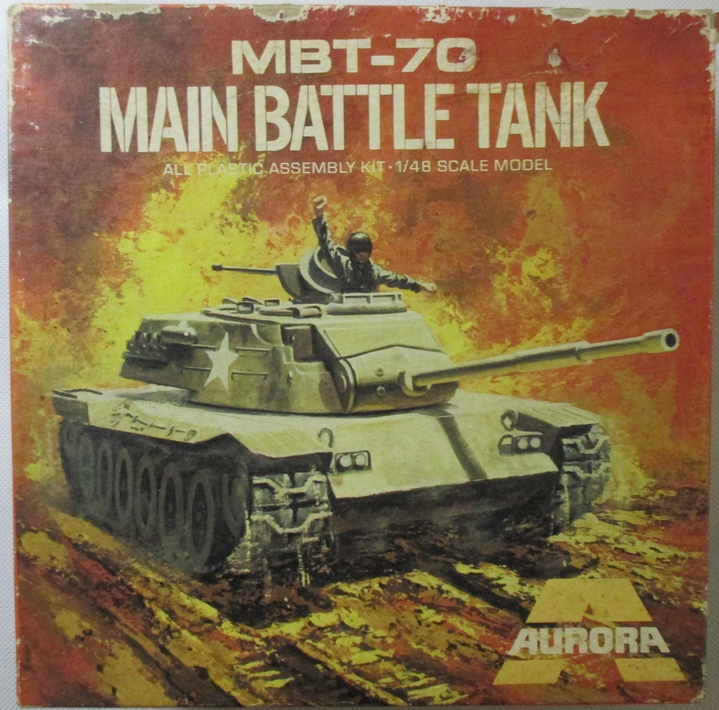 Yahoo!オークション - オーロラ（AURORA）1/48 アメリカ陸軍 MBT-70主...