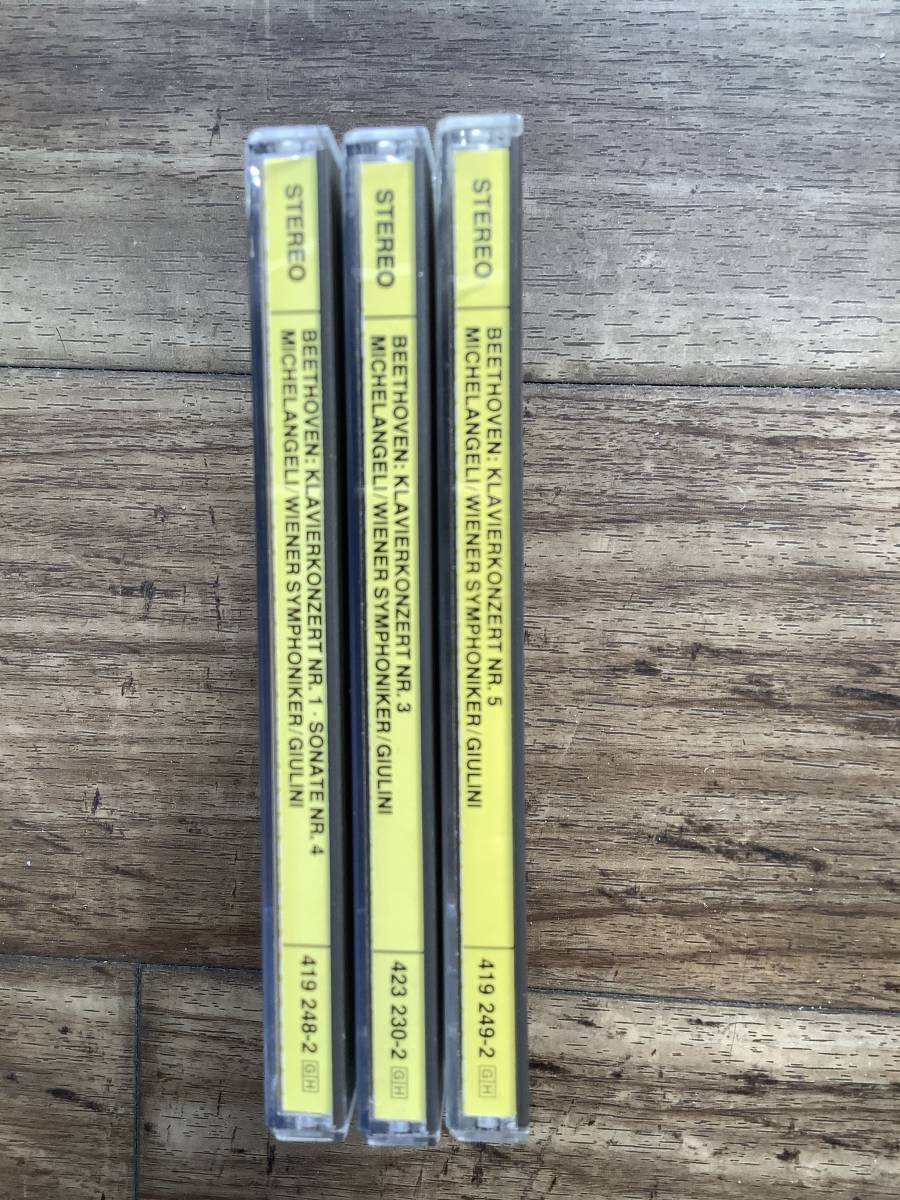 Yahoo!オークション - ＜3CD＞ミケランジェリ/ジュリーニ/ベートーヴェ...