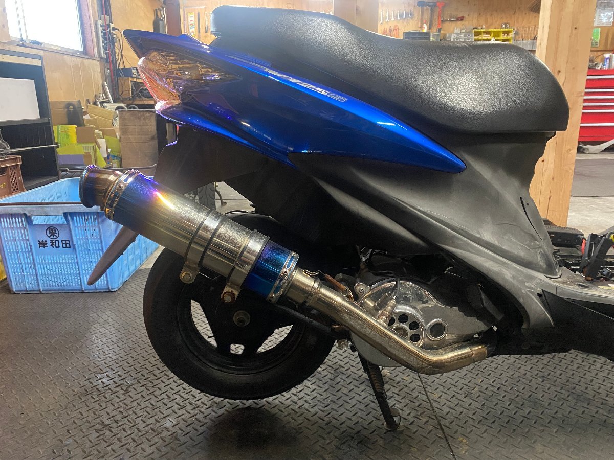 Yahoo オークション 【m01 91】スズキ アドレスv125s Cf4ma マフラー
