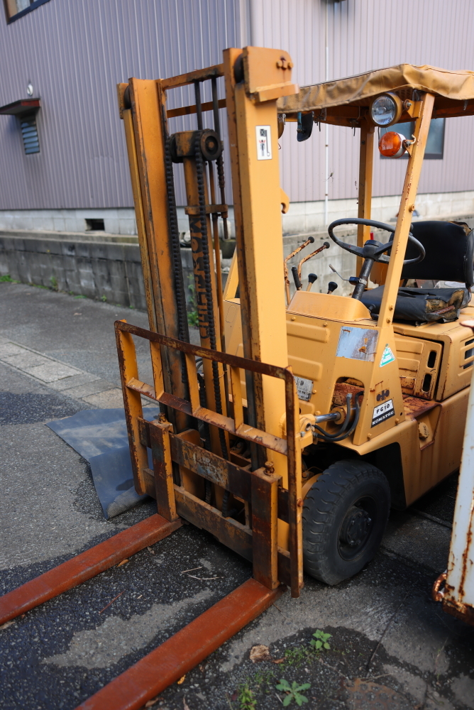 Yahoo!オークション - コマツ フォークリフト FG10 ガソリン