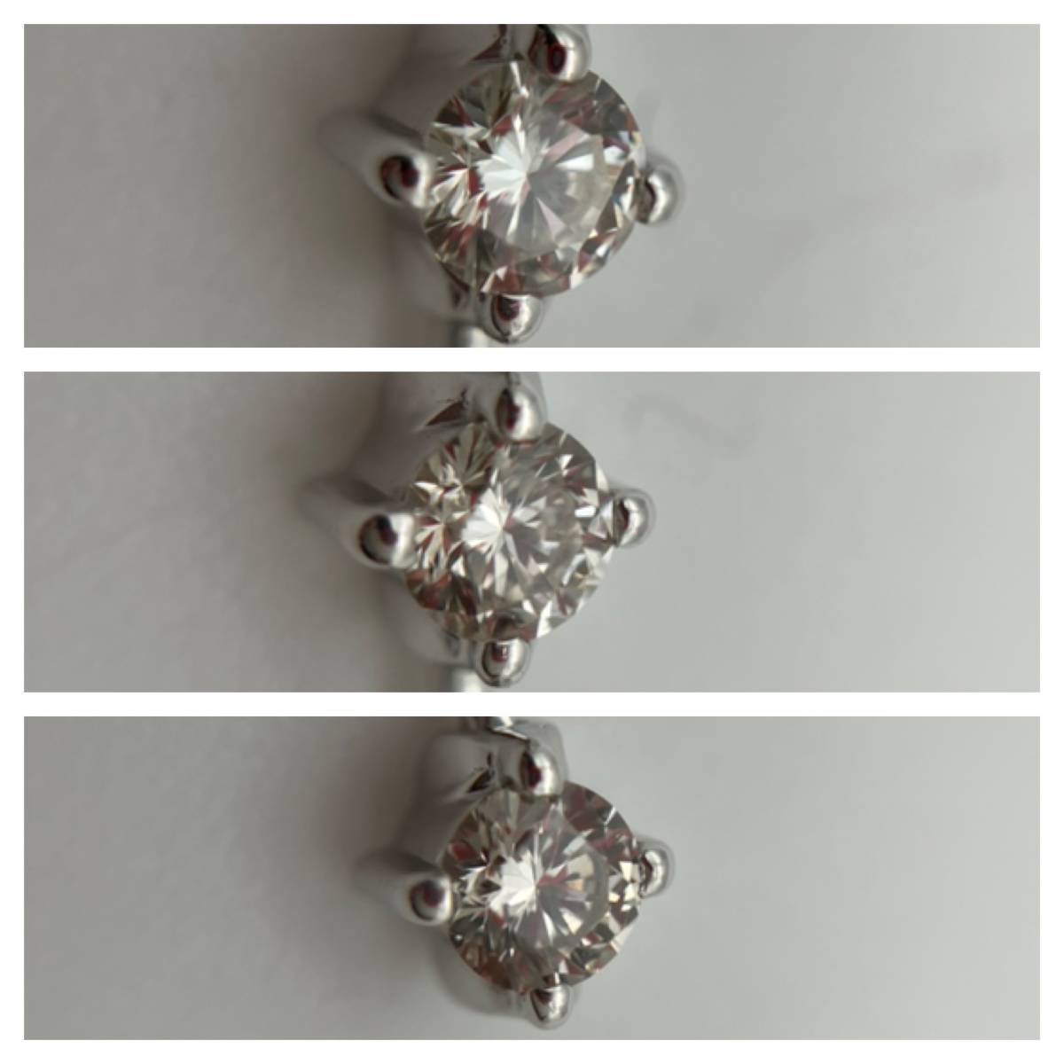 Yahoo!オークション - K18WG ダイヤ 0.24ct 48cm 2.7g ネックレス ホワ...