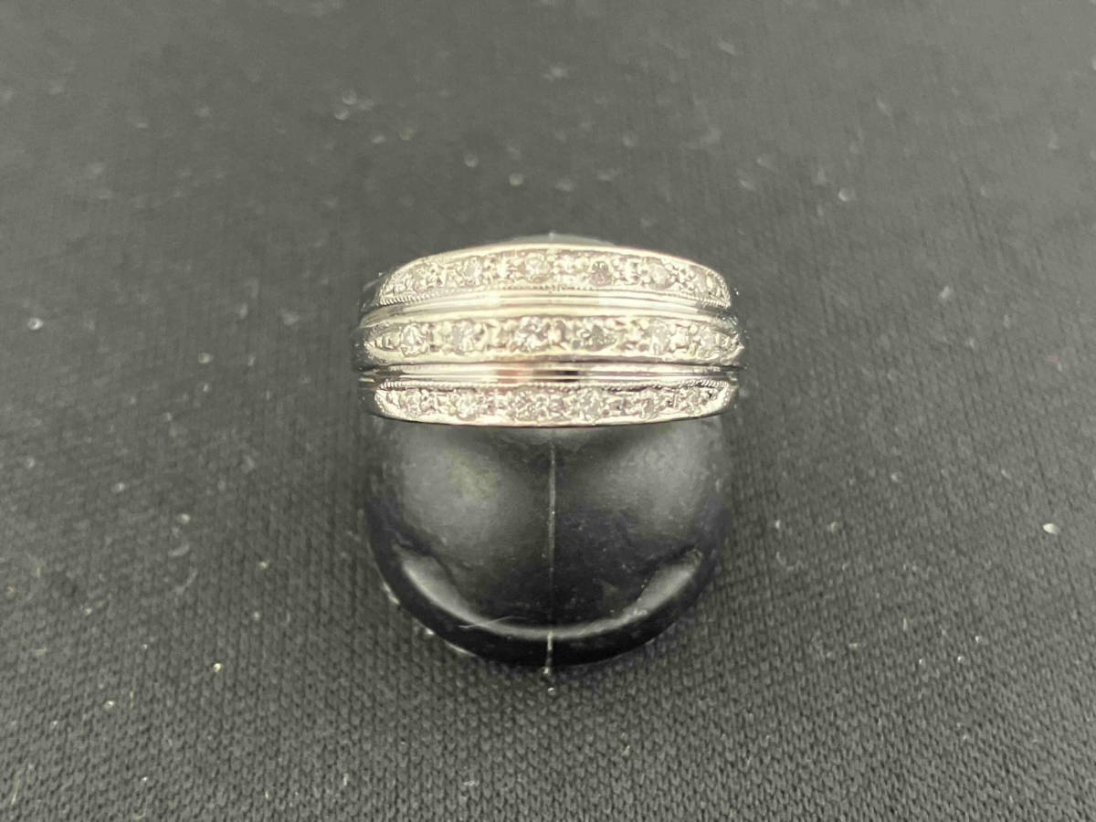 Yahoo!オークション - Pt900／D0.21ct／#11／5.8g／リング