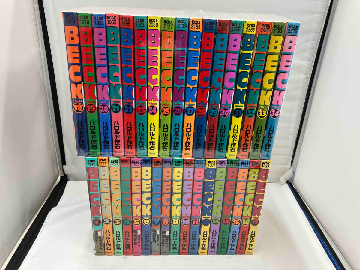 Yahoo!オークション - BECK全34巻完結セット