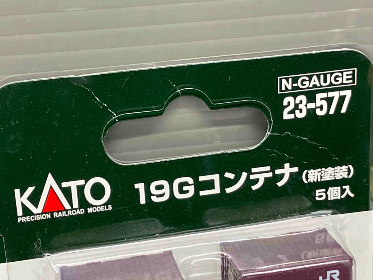 Yahoo!オークション - KATO 23-577 19Gコンテナ 新塗装 5個入 カトー N...