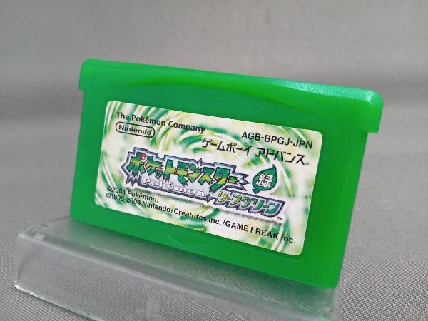 Yahoo!オークション - GBA ポケットモンスター リーフグリーン （G6-22...