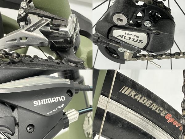 Bianchi ROMA4 クロスバイク 2018年モデル マットミリタリー Bianchi ROMA4 クロスバイク 2018年モデル マットミリタリー