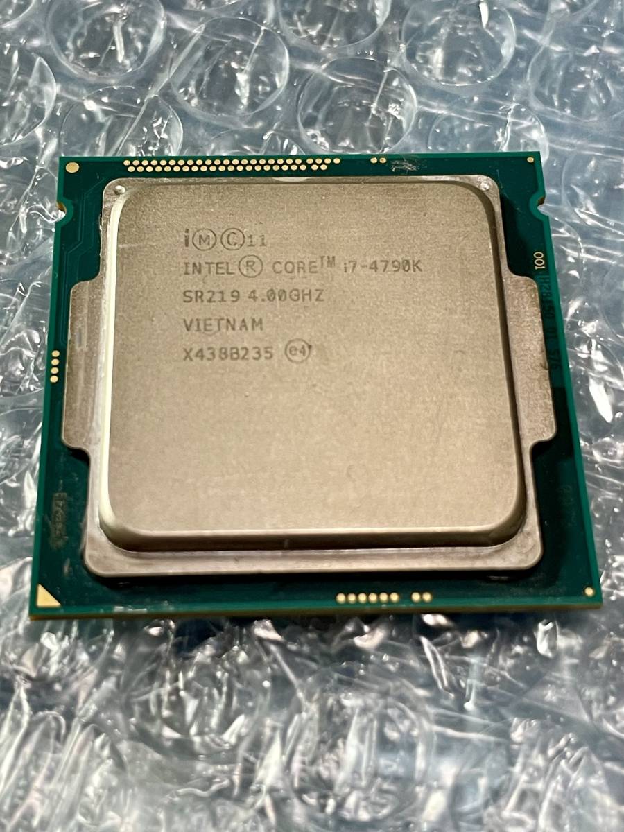 Yahoo!オークション - CPU Intel CPU Core i7-4790K 中古ジャンク品