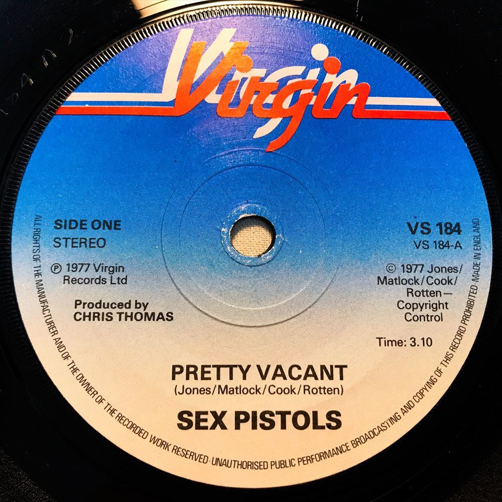 Yahoo オークション Uk Org Sex Pistols Pretty Vacant No Fun