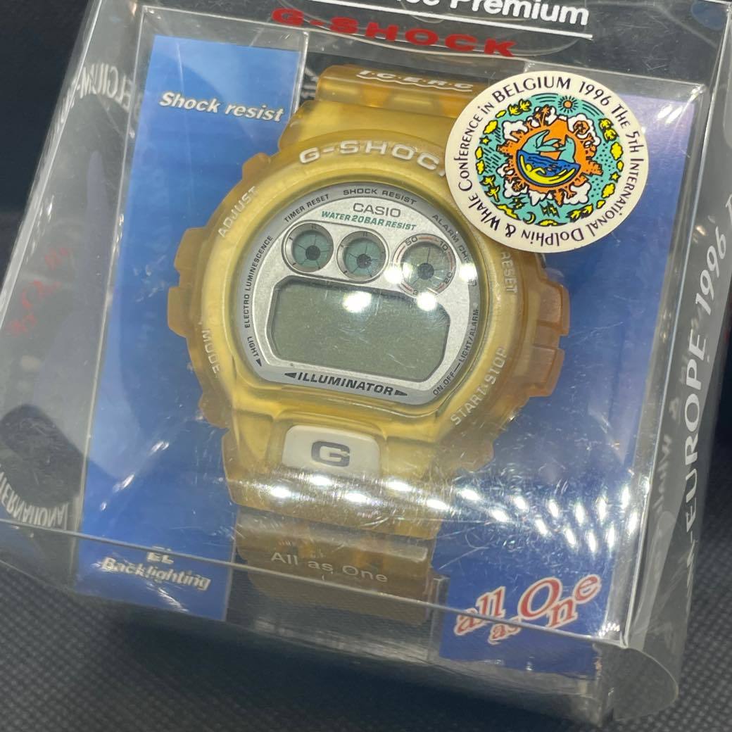 Yahoo オークション G Shock Dw 6900k 8bt 96年 国際イルカ・クジラ