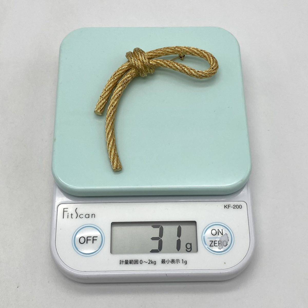 Christian Dior クリスチャン ディオール ブローチ ロープデザイン ゴールド ファッション アクセサリー P179 - 购够网