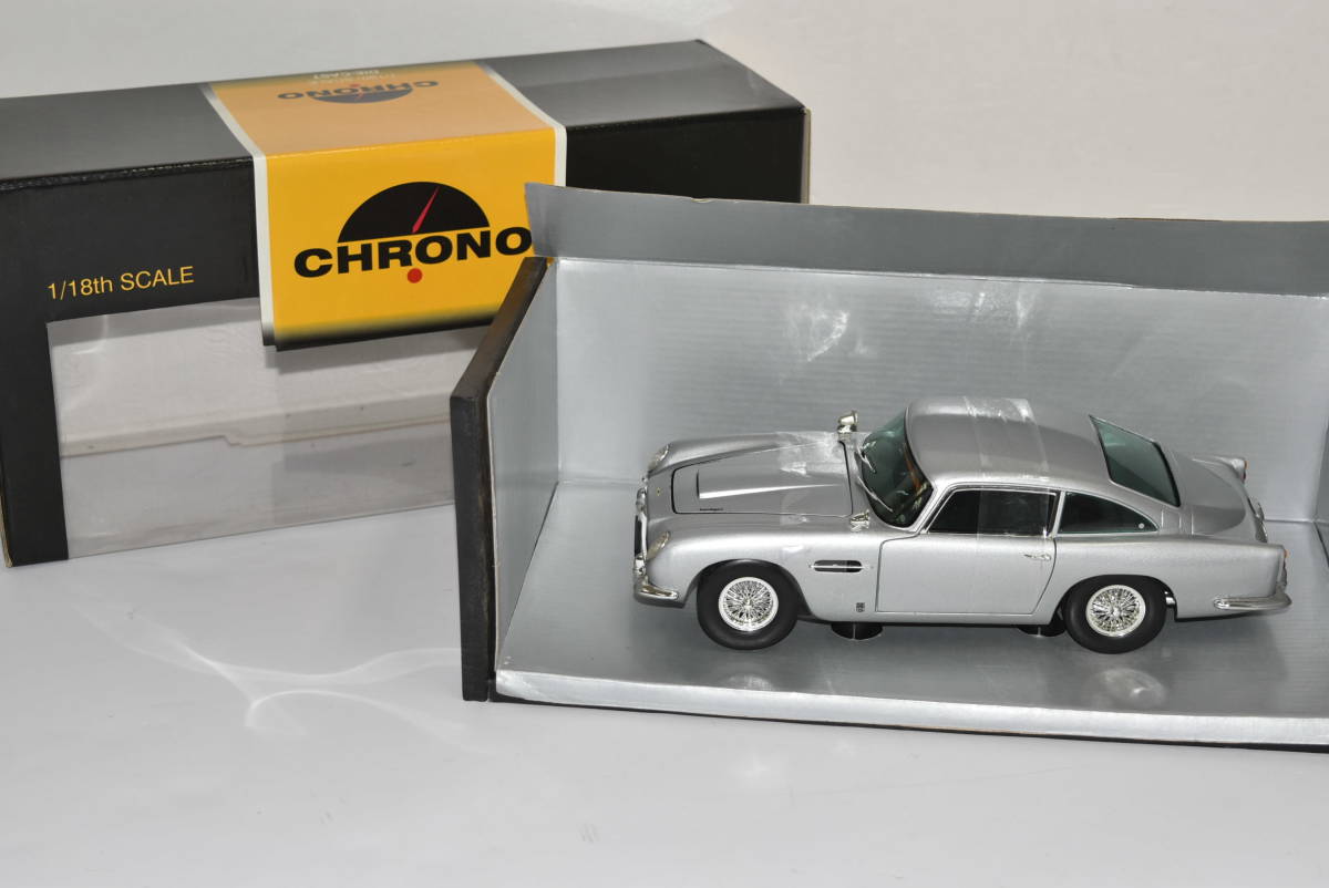 日本代購代標第一品牌【樂淘letao】－35S 【中古品】 CHRONO ASTON MARTIN DB5 1963 BOND SILVER H1005 1/18 ダイキャストカー ミニカー ...