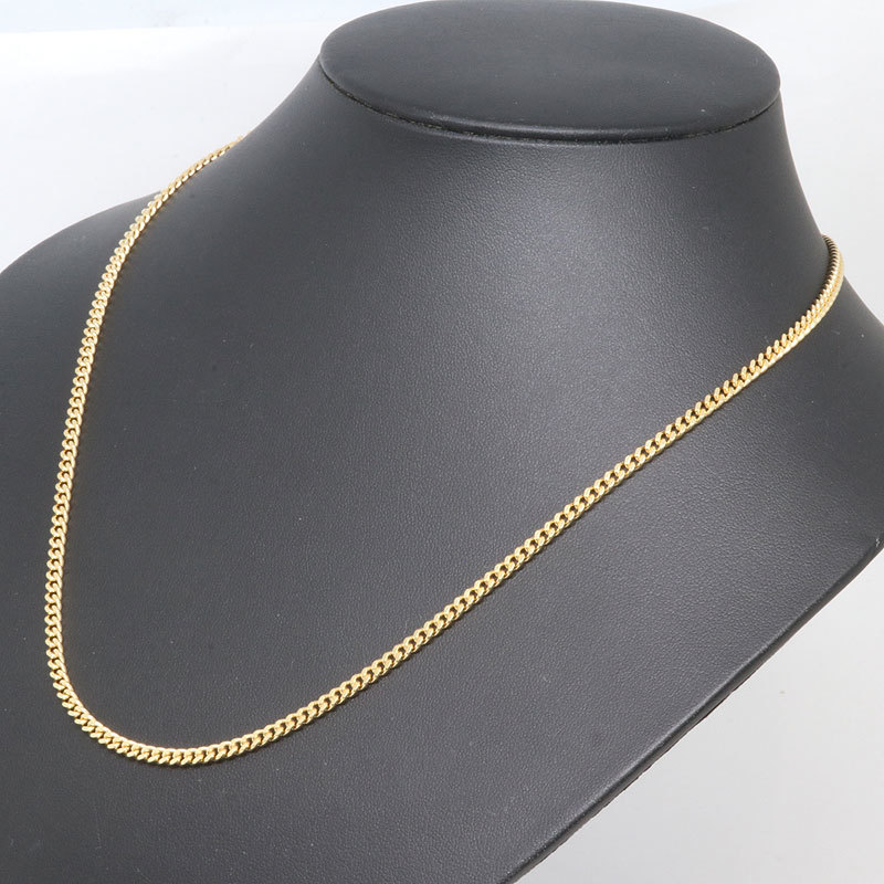 Yahoo!オークション - K18 20.2g 50cm 2面 喜平 ネックレス 18金 中古 ...