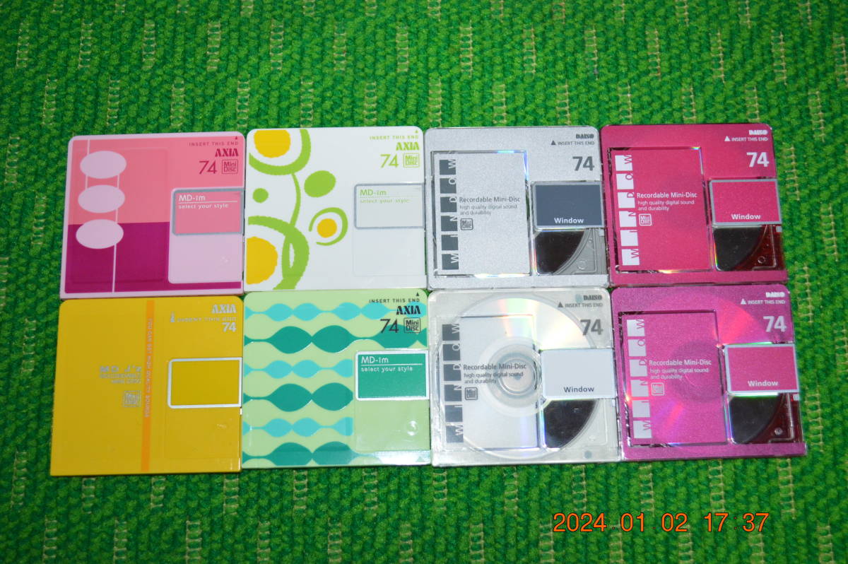 Yahoo!オークション - MDディスク 8枚 中古 74x8 NK-2