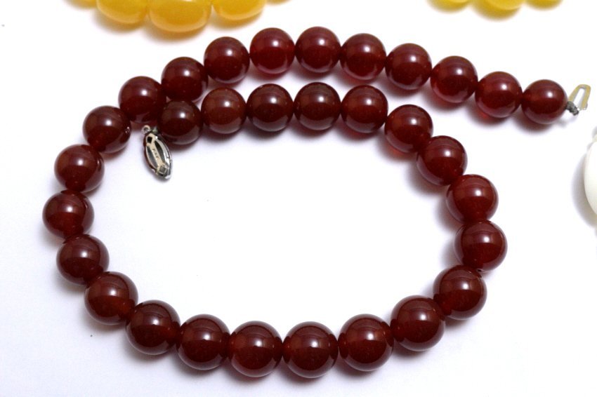 Yahoo!オークション - [Shimoe]最落無し 1円～色石ネックレス 5本セット