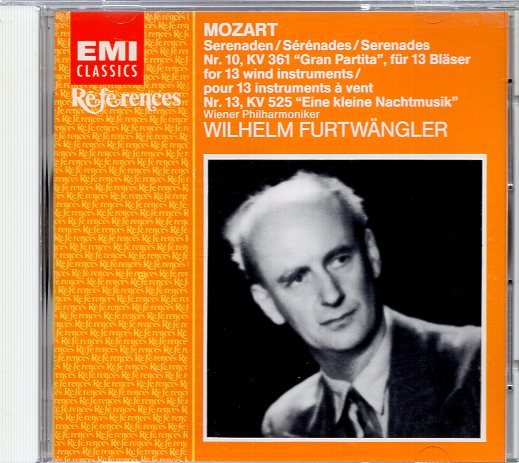 モーツァルト：セレナード第10番＆第13番/フルトヴェングラー＆VPO(管弦楽)｜売買されたオークション情報、yahooの商品情報をアーカイブ公開 - オークファン（aucfan.com）