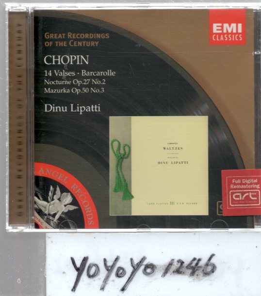 Yahoo!オークション - a136 ショパン 14WALTZES他/リパッティ