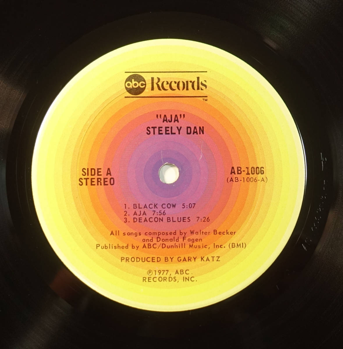 Yahoo!オークション - US abc Records AB-1006 オリジナル AJA / Steel...