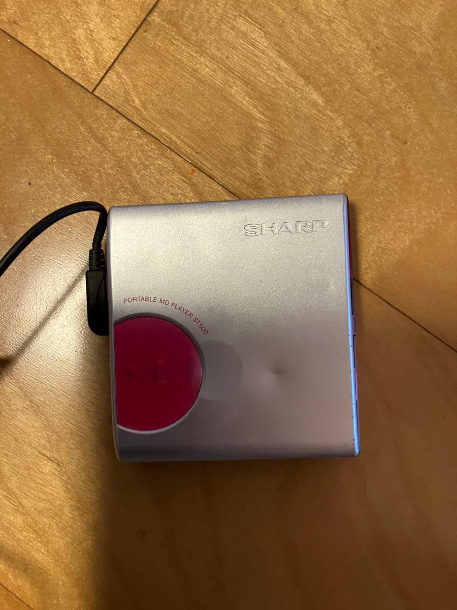 SHARP シャープ MD-ST500-P ピンク ポータブルMDプレーヤー SHARP シャープ MD-ST500-P ピンク ポータブルMDプレーヤー