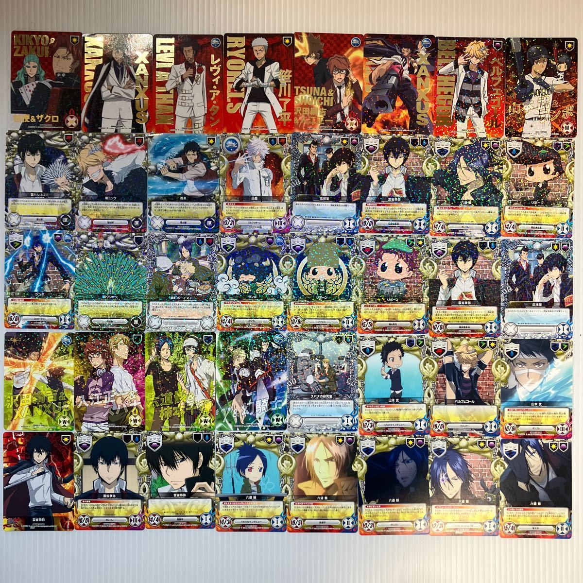 Yahoo!オークション - 家庭教師ヒットマンREBORN カード CCG 160枚