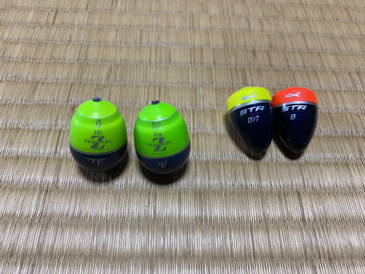 Yahoo!オークション - 格安 ウキ エキスパートグレーTF 0 0c 2個 STR 0...