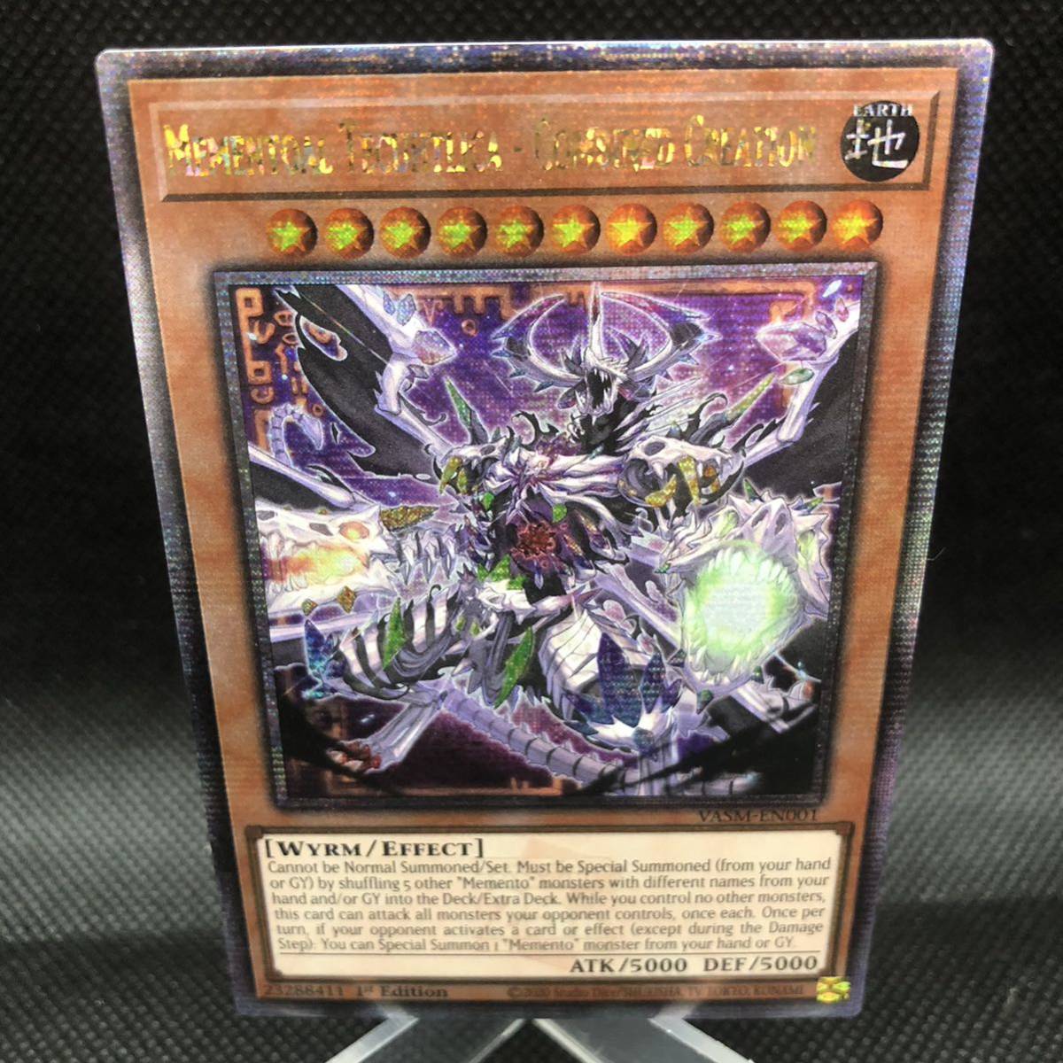 未使用品】遊戯王 英語版 冥骸合竜-メメントラル・テクトリカ 未使用品】遊戯王 英語版 冥骸合竜-メメントラル・テクトリカ
