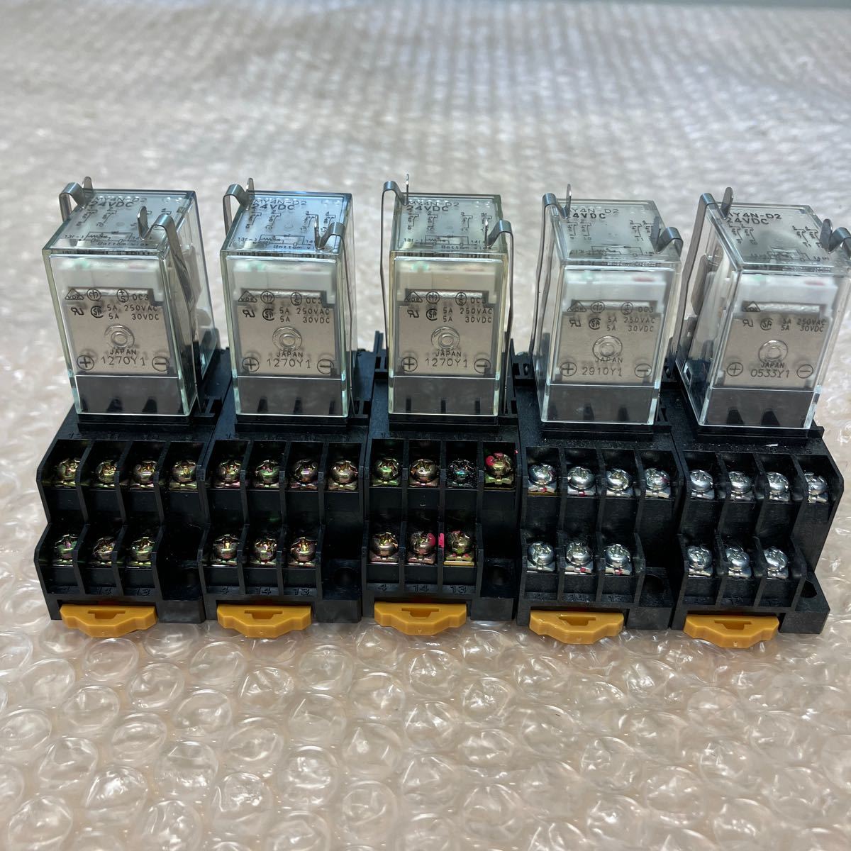 Yahoo オークション Omron オムロン My4n D2 パワーリレー 24vdc 10