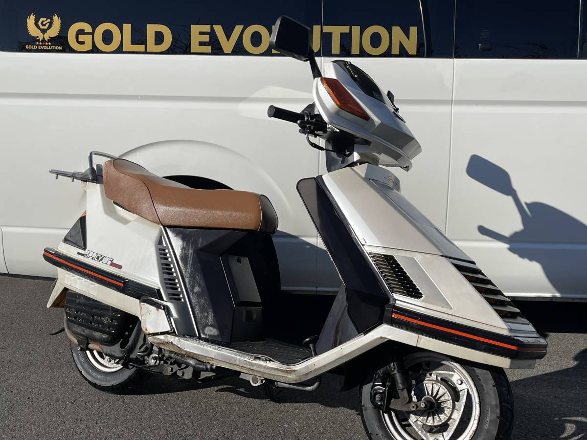 Yahoo!オークション - スペイシー125 ストライカー JF02 19395km ホン...