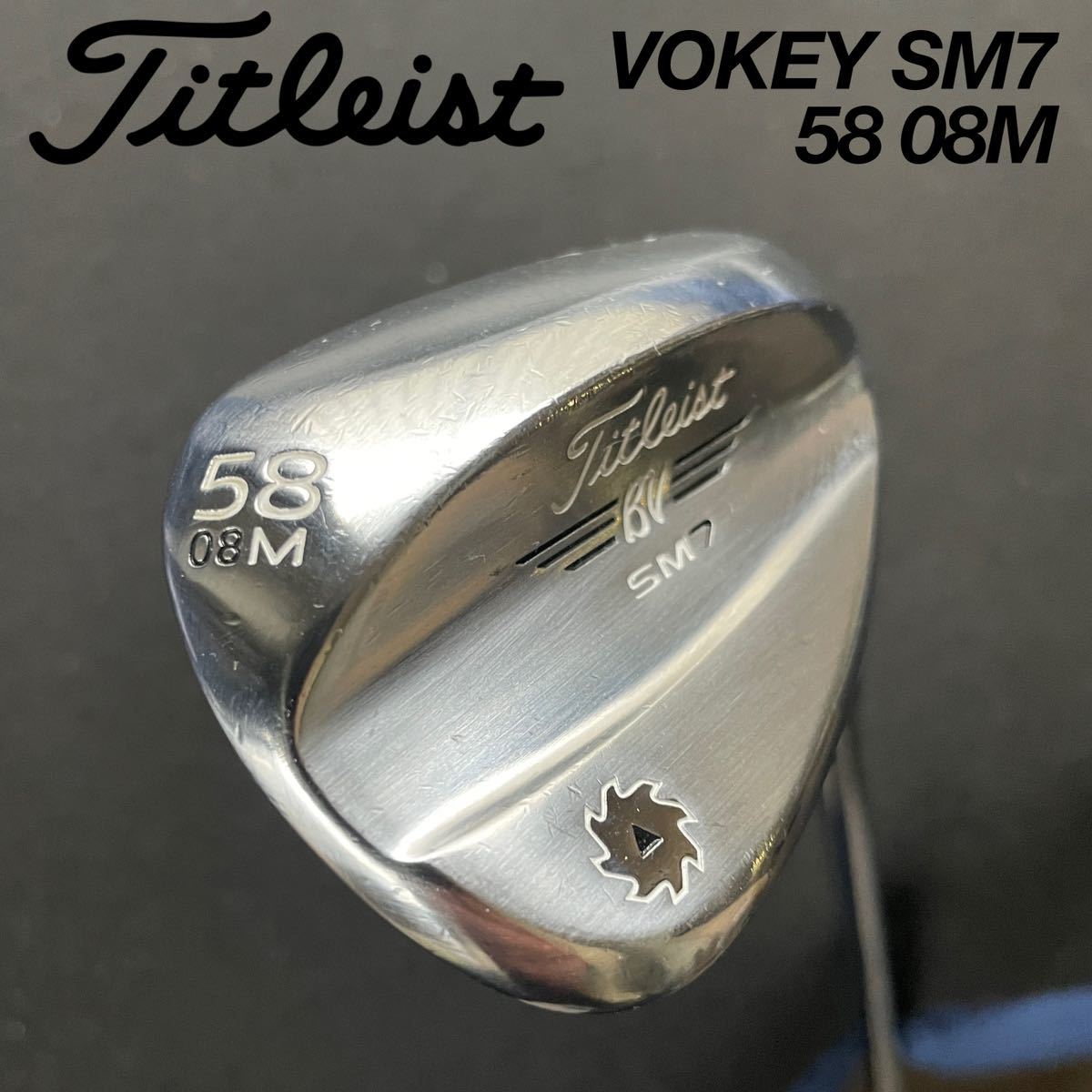 Yahoo!オークション - タイトリスト Titleist VOKEY SM7 58 08M Dinami...