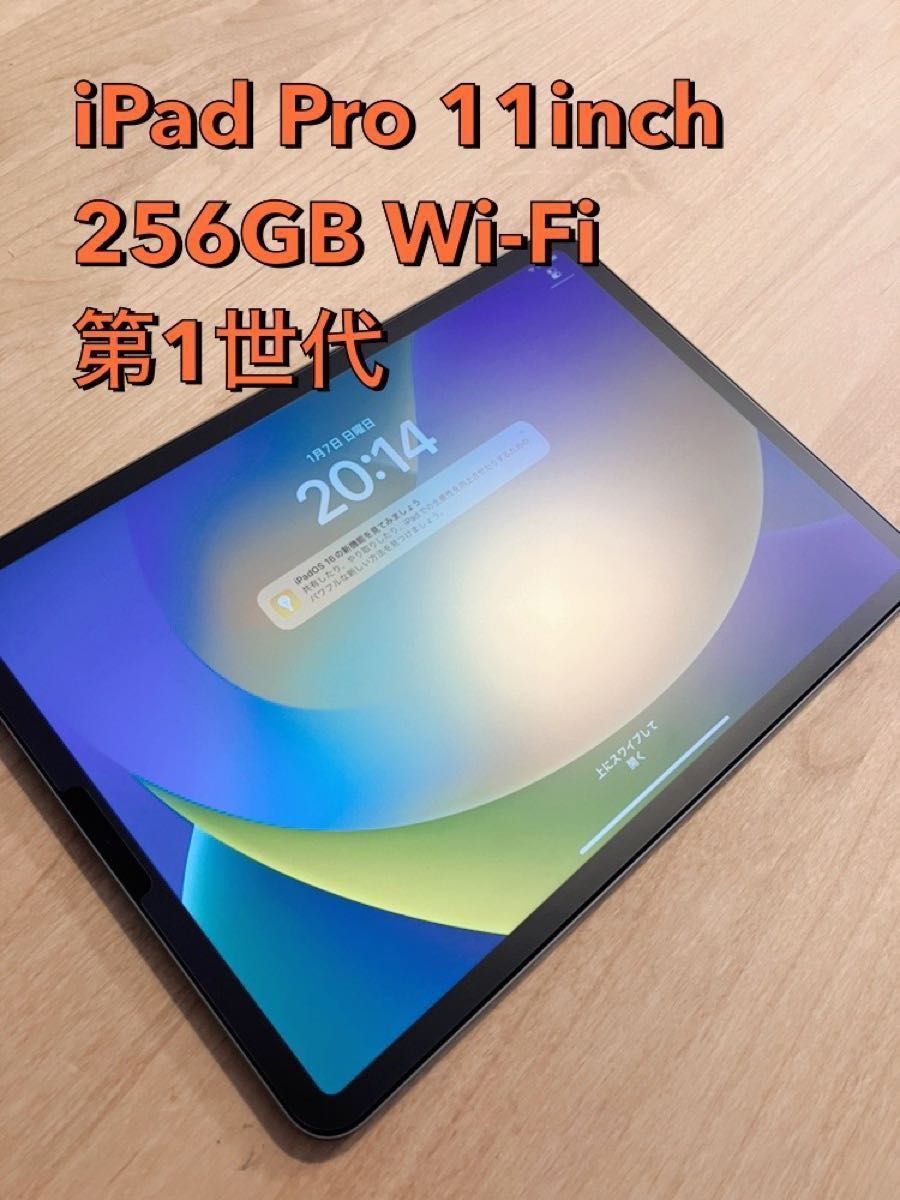美品】【ドット抜け有り】iPad Pro 11インチ 256GBWi-Fi(第1 美品】【ドット抜け有り】iPad Pro 11インチ 256GBWi-Fi(第1