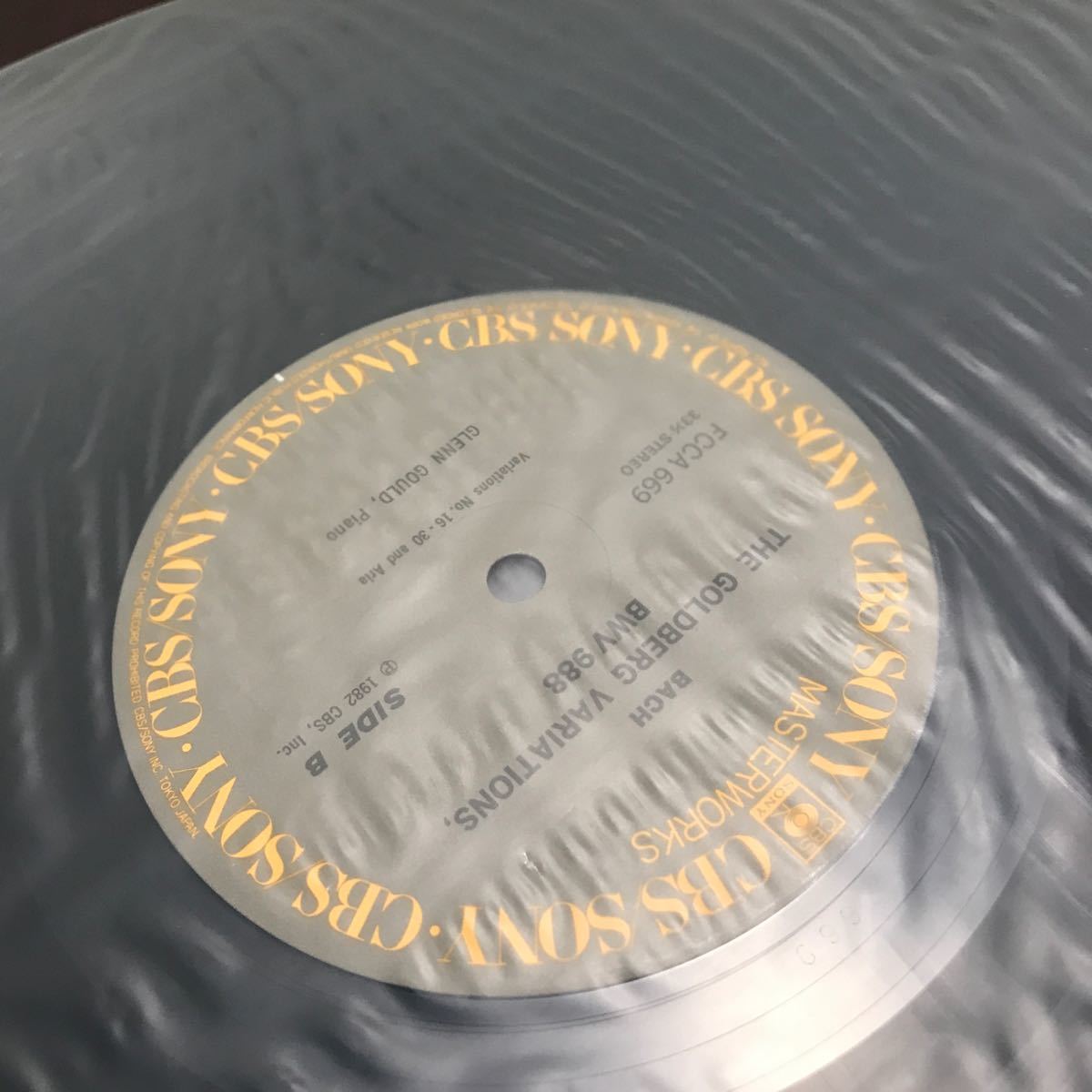 Yahoo!オークション - CB06 LP レコード BACH バッハ ゴールドベルグ変...