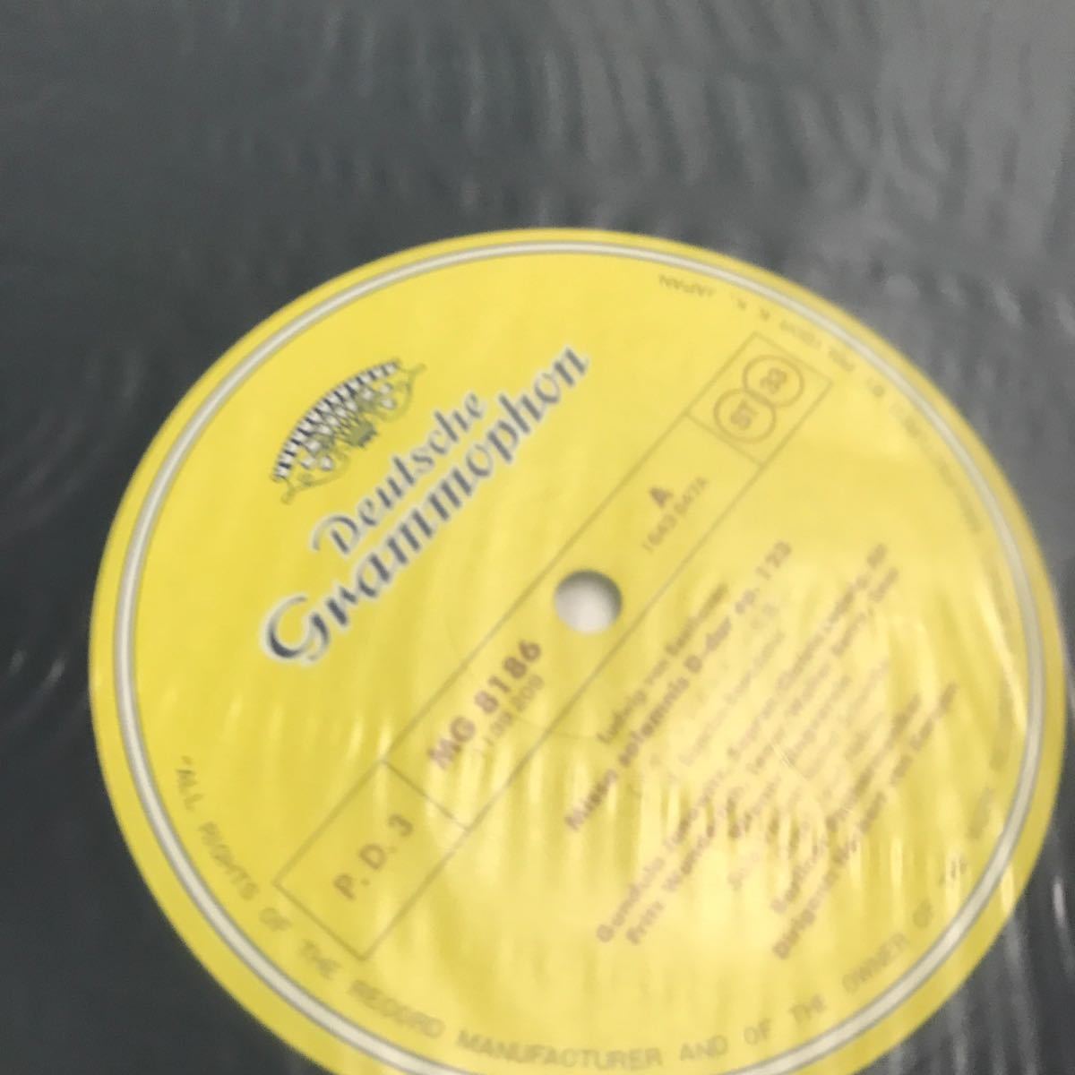 Yahoo!オークション - CB13 LP レコード ベートーヴェン ミサソレムニ...