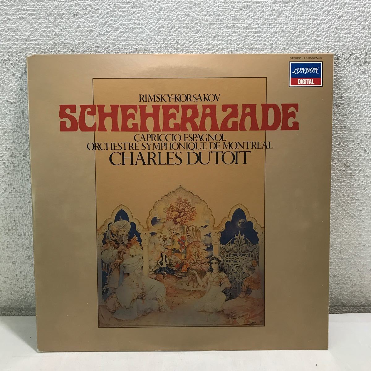 Yahoo!オークション - CB13 LP レコード リムスキーコルサコフ 交響組...