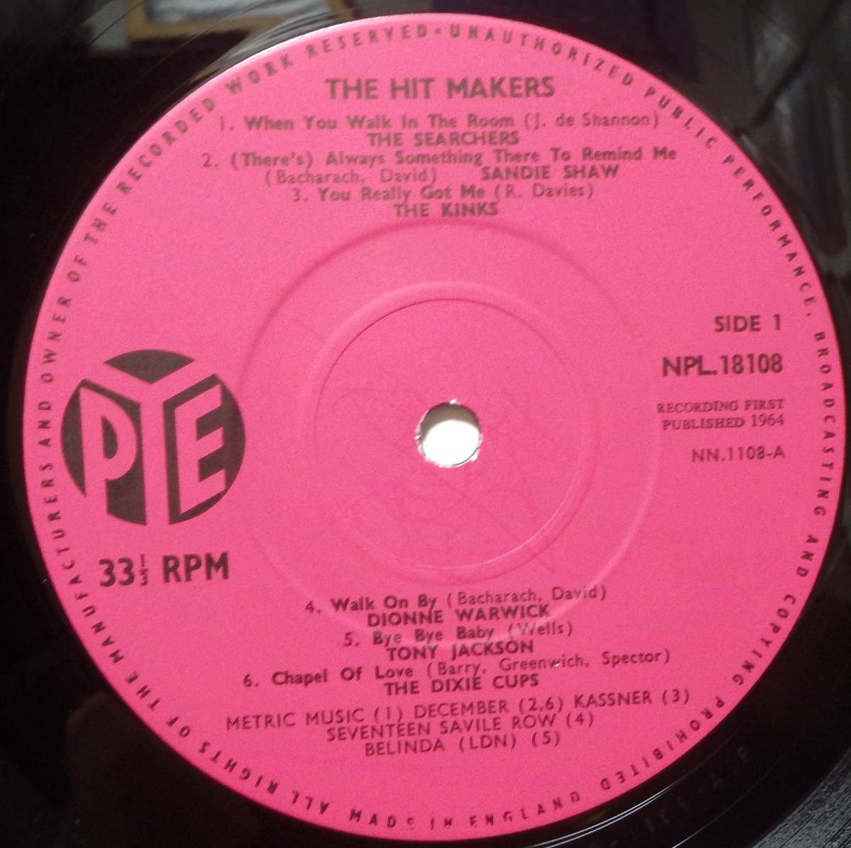 Yahoo!オークション - 【VPS291】V.A.「The Hit Makers」 64 UK mono O...