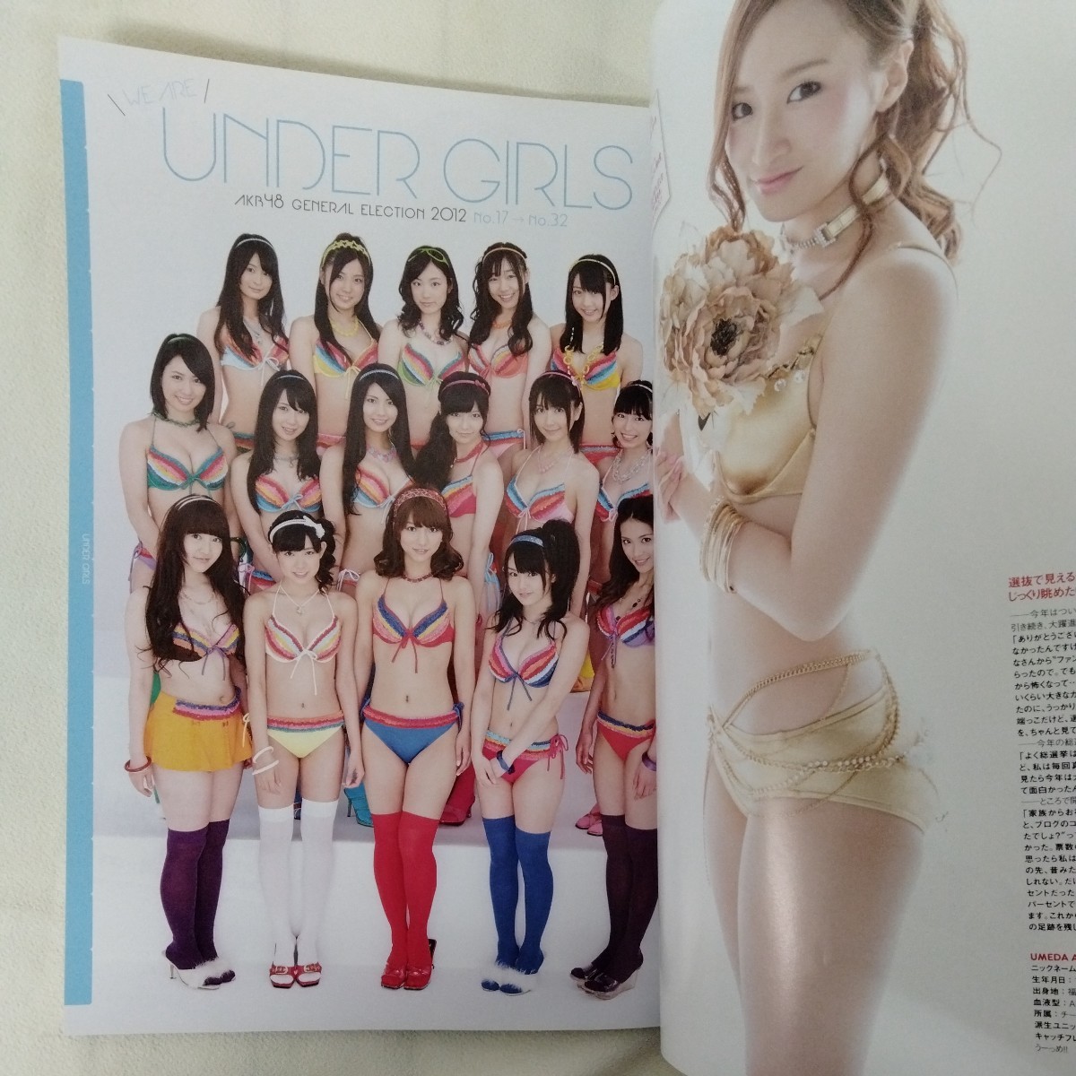 Yahoo オークション Akb48スペシャルムック Akb48総選挙 水着サプラ