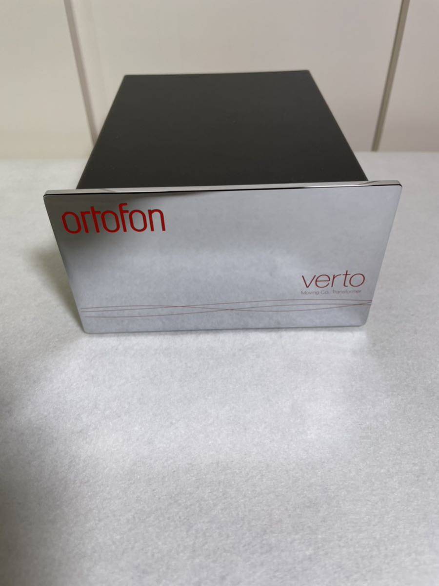 Yahoo!オークション - オルトフォン ortofon verto MC昇圧トランスフォ...
