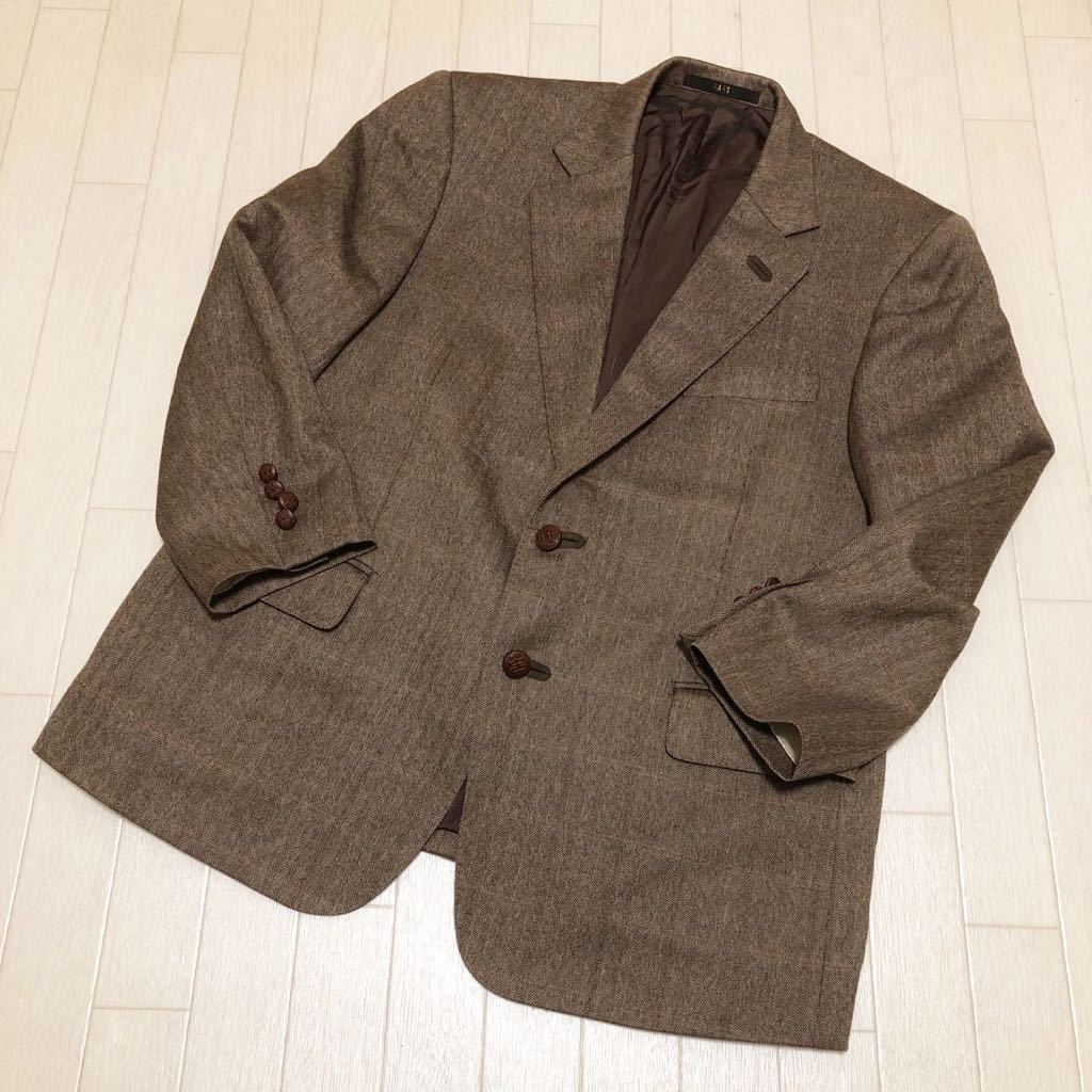 Yahoo!オークション - 和173 DAKS ダックス スーツ テーラードジャケッ...