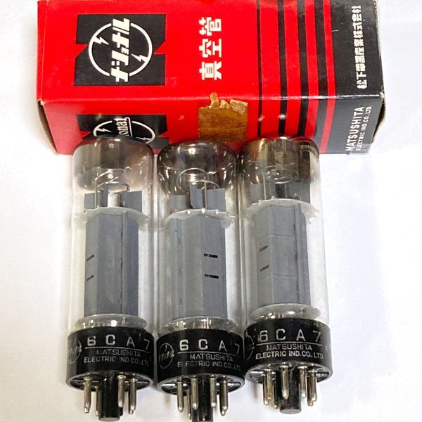 Yahoo!オークション - ナショナル 6CA7 真空管 3本