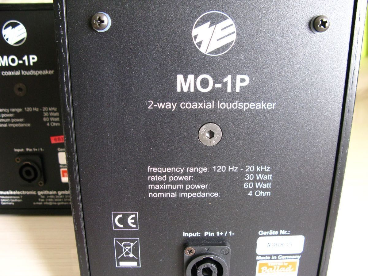 送料無料 musikelectronic geithain MO-1P / 良品 / ムジーク 送料無料 musikelectronic geithain MO-1P / 良品 / ムジーク