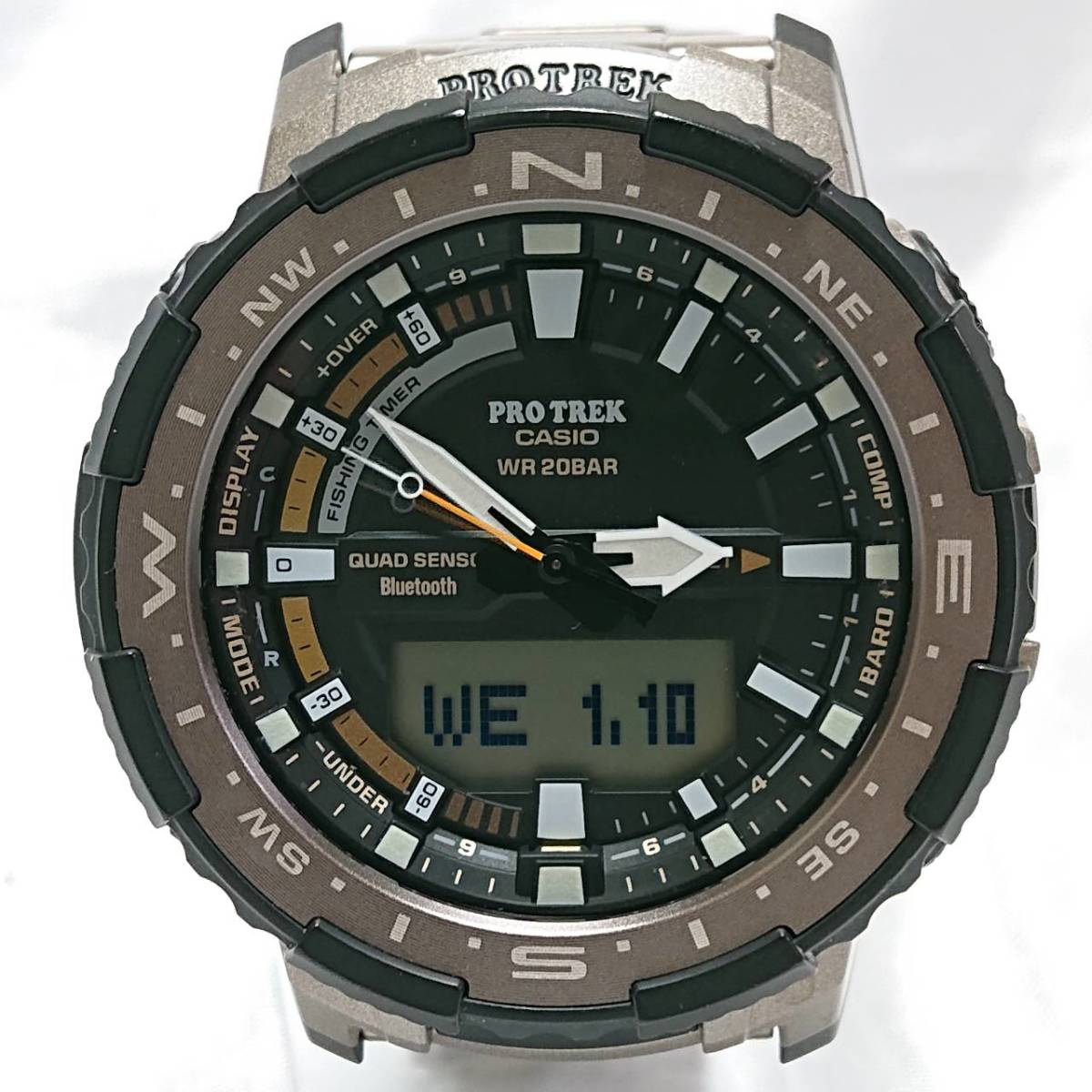 日本代購代標第一品牌【樂淘letao】－★【1円スタート！！】カシオ CASIO PROTREK プロトレック PRT-B70T-7JF メンズ 腕時計 クオーツ ブラック アウトドア ...