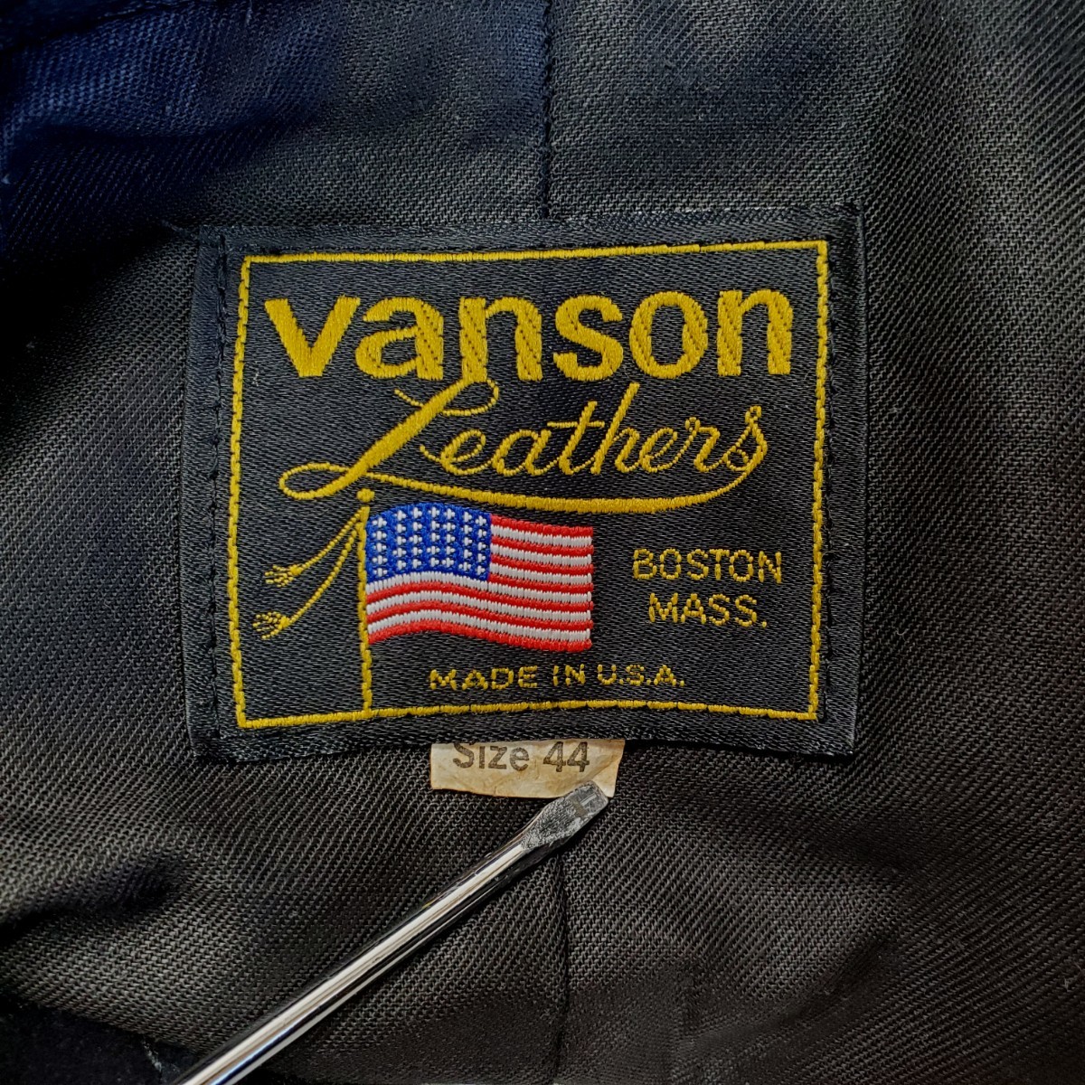 44】希少なビッグサイズ VANSON バンソン DJCB 3rd サードタイプ 44】希少なビッグサイズ VANSON バンソン DJCB 3rd サードタイプ