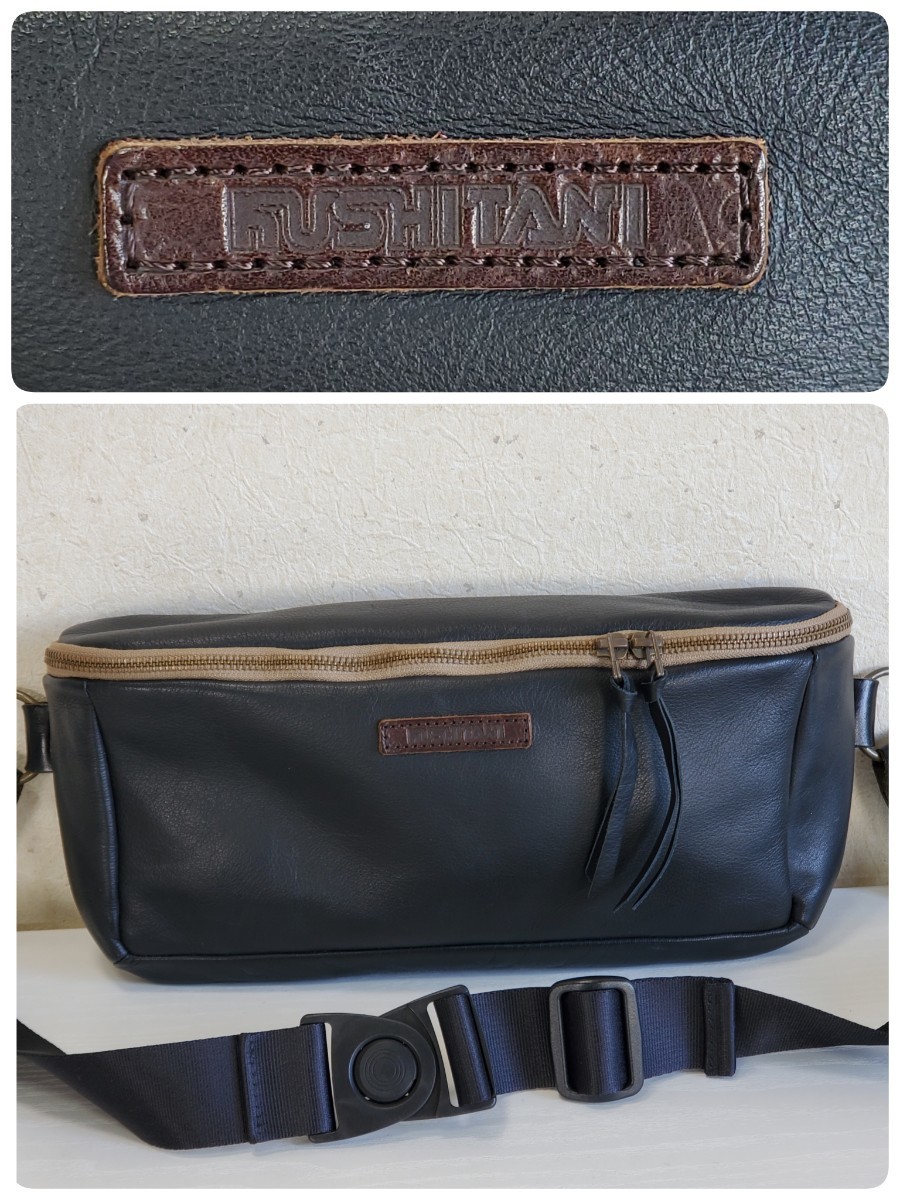 美品 KUSHITANI クシタニ 牛革レザー ウエストバッグ ボディ 美品 KUSHITANI クシタニ 牛革レザー ウエストバッグ ボディ