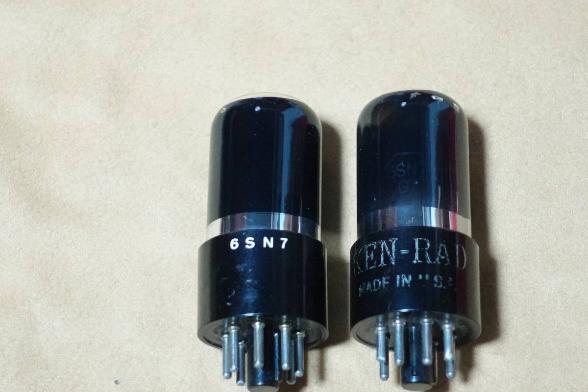 Yahoo!オークション - KEN-RAD 6SN7-GT(2本)