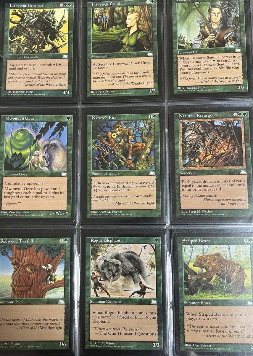 MTG Null rod / 無のロッド Scorched Ruins / 焦土 ウェザーライト/Weatherlight 英語 コンプセット ｜代購幫