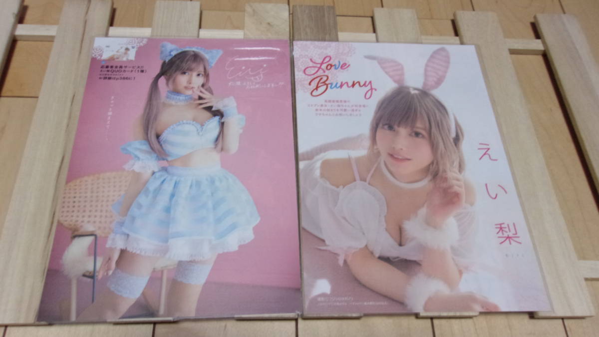 Yahoo!オークション - えい梨 コスプレ美女 雑誌切抜B5ラミネート4P T1...