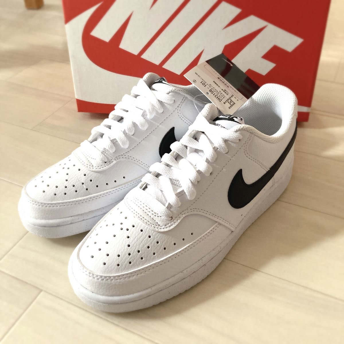 新品 未使用 ナイキ NIKE コートビジョン ホワイト 白 新品 未使用 ナイキ NIKE コートビジョン ホワイト 白