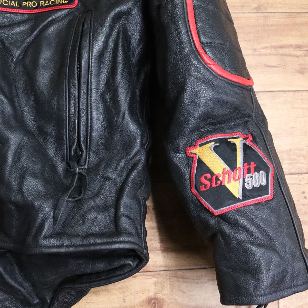 Yahoo オークション A3k S5 8 4 Usa製 Schott ショット レーシングジ