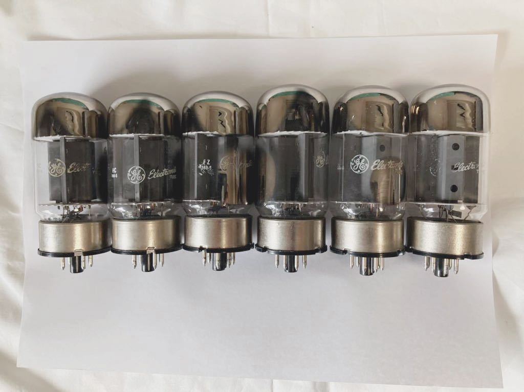 Yahoo!オークション - ¥100スタート GE製6550 6本 KT88 中古真空管②