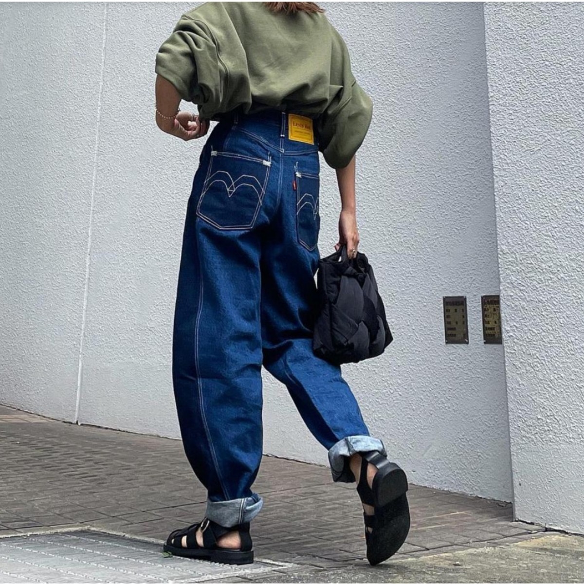 Levi's RED LR TWISTED 5 POCKET AZURITE RINSE / リーバイス Levi's RED LR TWISTED 5 POCKET AZURITE RINSE / リーバイス