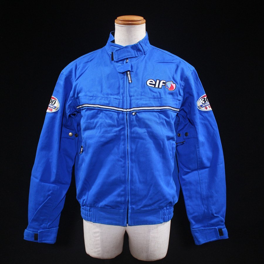 elf エルフ レッドバロン 300店舗記念 コットン ライディングジャケット L 青(デニム、コットン)｜売買されたオークション情報、yahooの商品情報をアーカイブ公開 - オークファン ...