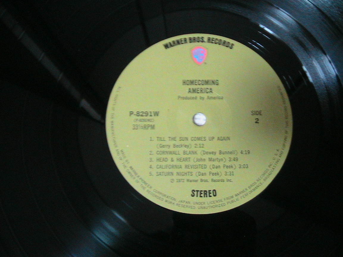 Yahoo!オークション - 日本盤オリジナル アメリカ/ホームカミングHOMEC...